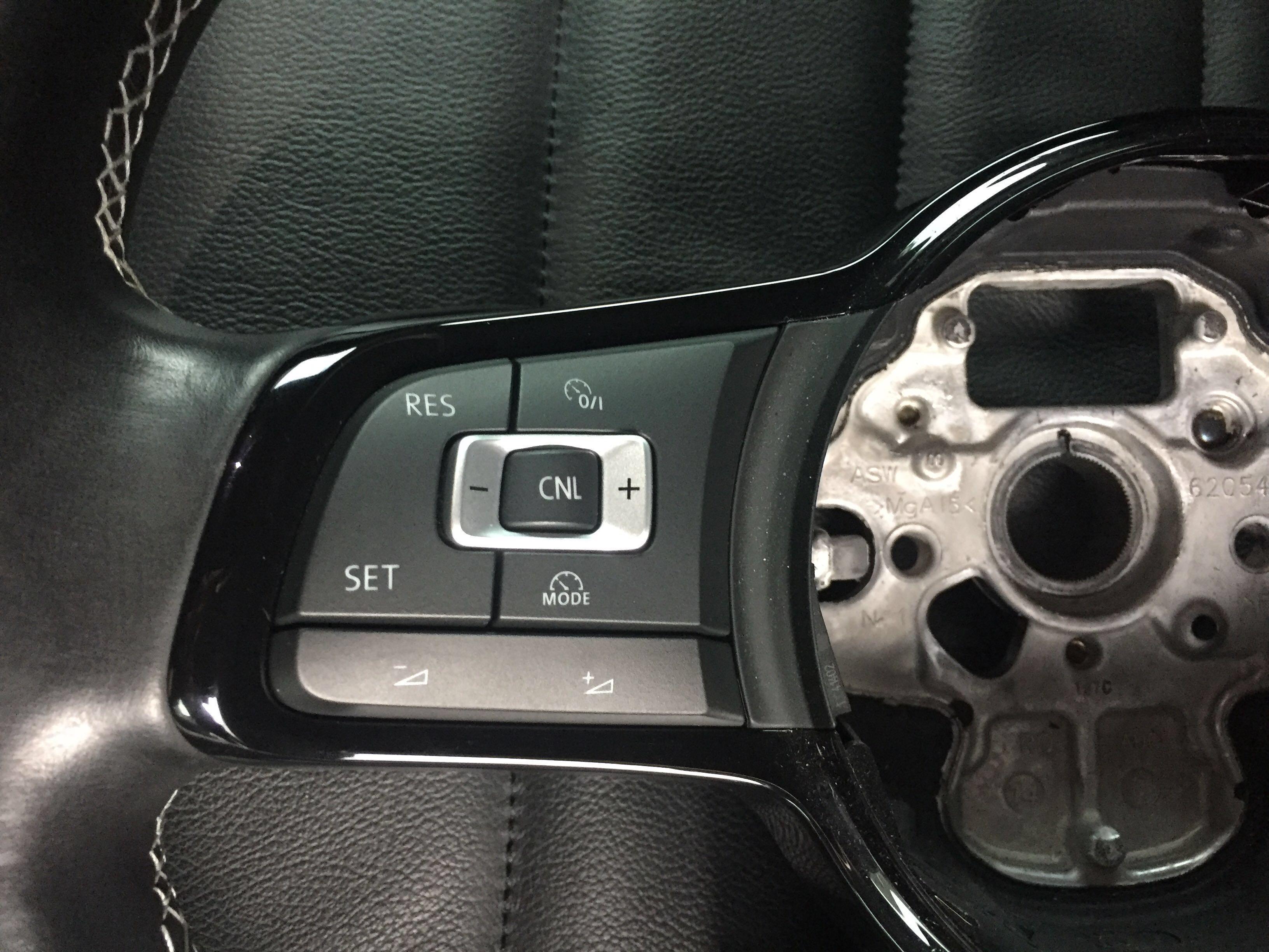 Original VW Flat-Bottom MK7 Golf R Steering Wheel, Car Accessories ...