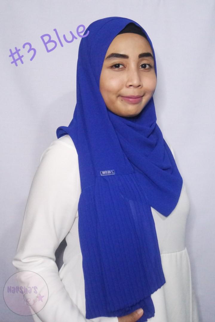 Ruffle Instant Shawl (Buy 2 free 1), Women's Fashion, Muslimah Fashion ...