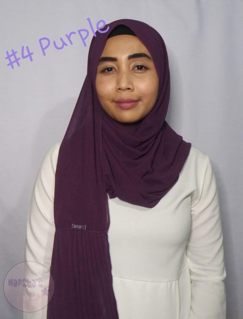 Ruffle Instant Shawl (Buy 2 free 1), Women's Fashion, Muslimah Fashion ...