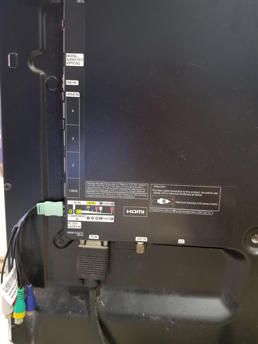 Samsung TV 30", TV & Home Appliances, TV & Entertainment, TV on Carousell