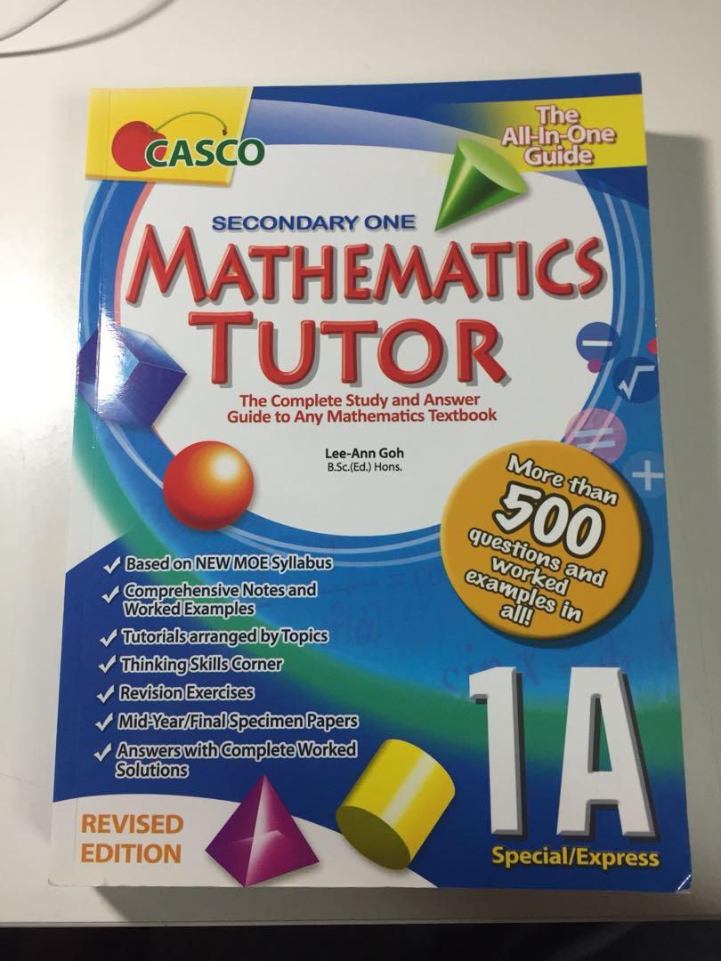 Sec 1 Mathematics Assessment Book, Hobbies & Toys, Books & Magazines ...