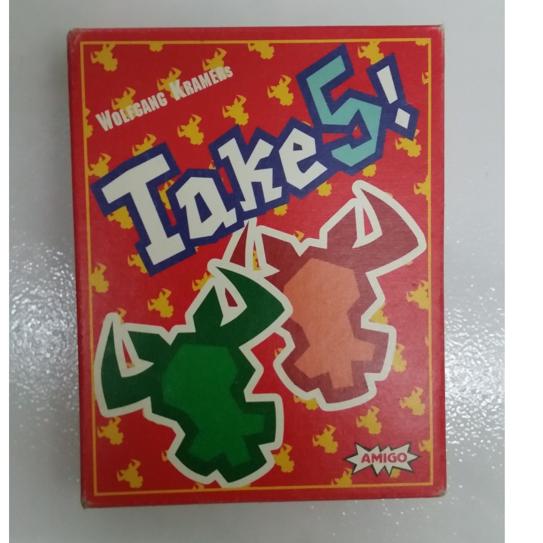 Take 5 Card Game Hobbies Toys Toys Games On Carousell