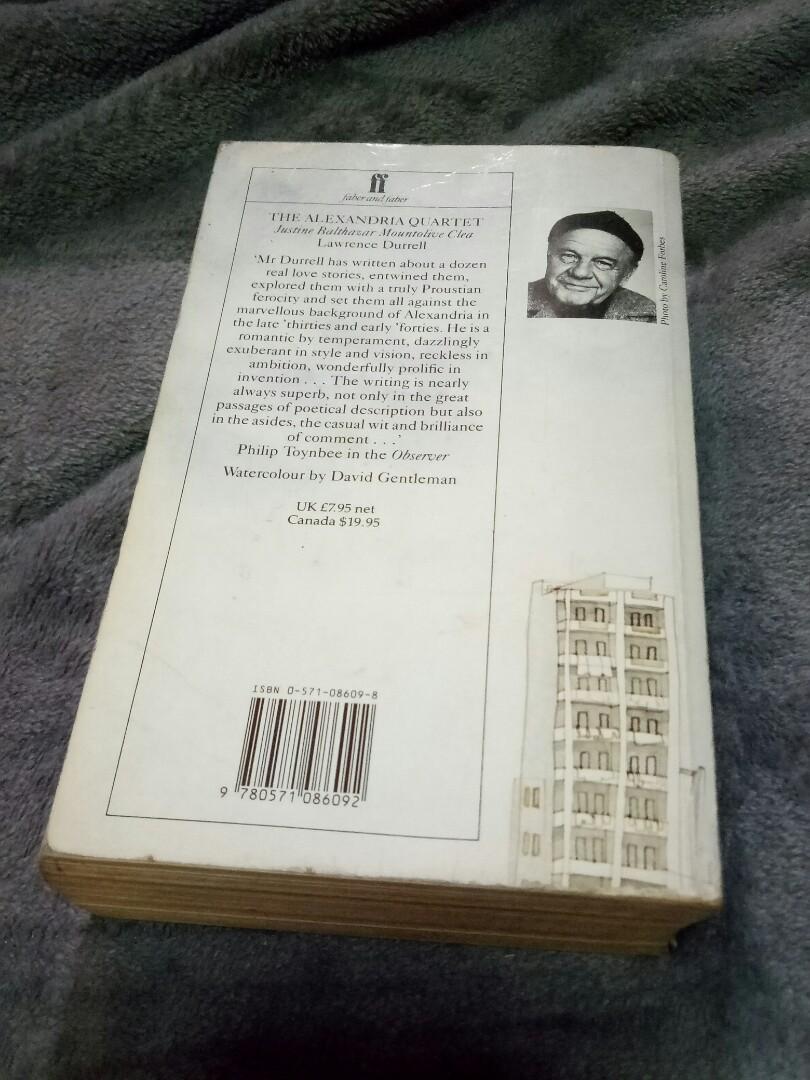 The Alexandria Quartet by Lawrence Durrell, Hobbies & Toys, Books ...