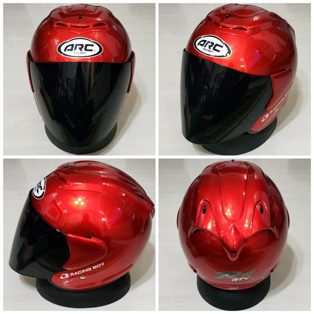 Arc Helmet, Motorcycles, Motorcycle Apparel on Carousell