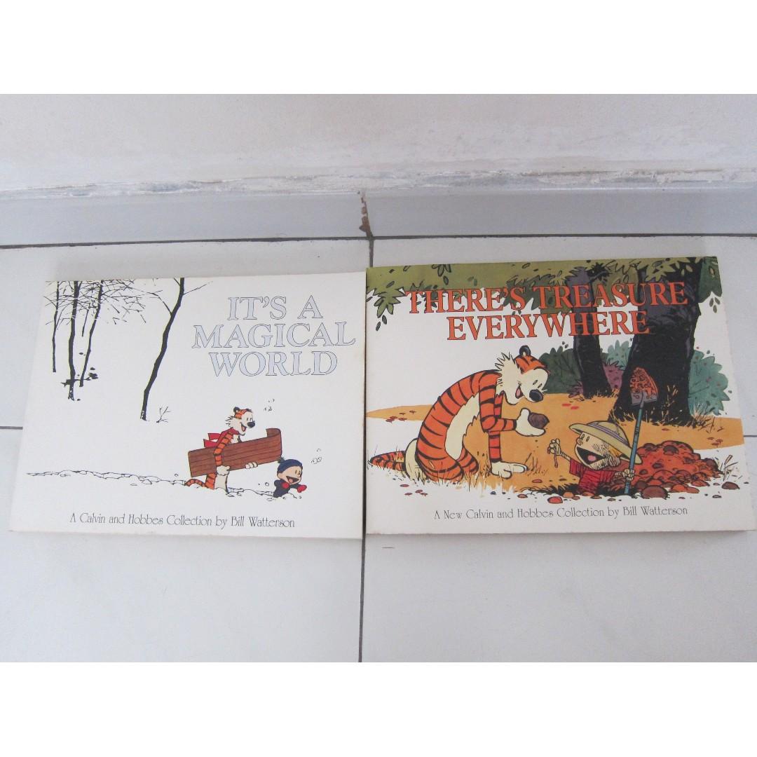 Calvin and Hobbes 5 Children Books, Hobbies & Toys, Books & Magazines ...