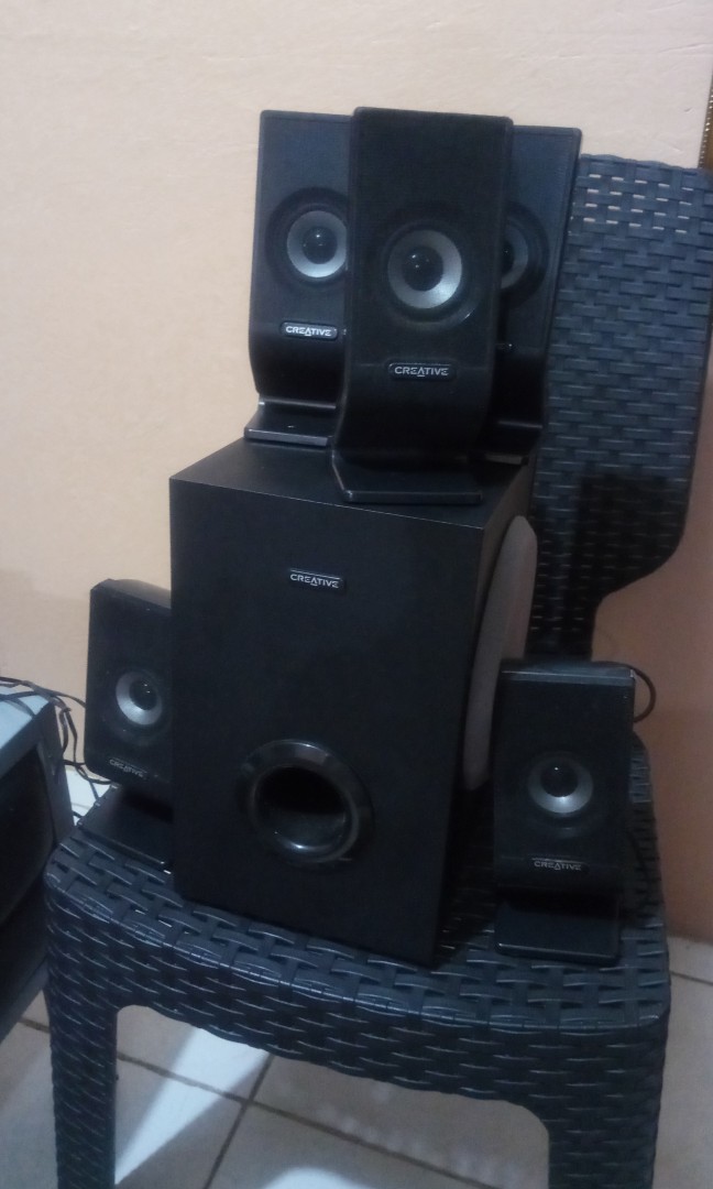 Creative Multimedia Surround Sound Speakers A500, Audio, Soundbars ...
