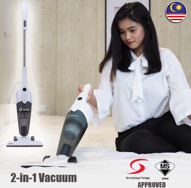 Dexma One Cyclone Vacuum Cleaner - 2 in 1 Handheld and Stick, TV & Home ...