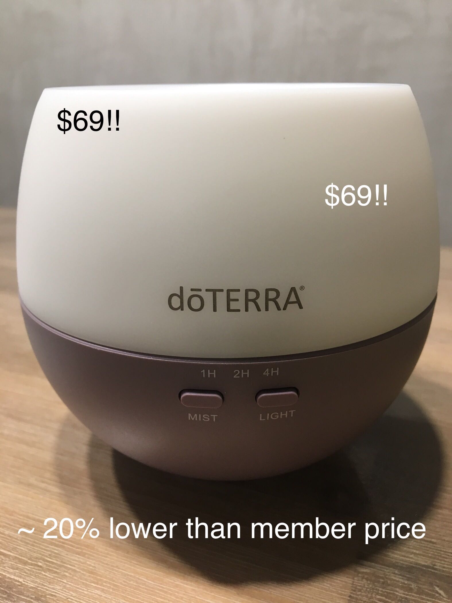 doterra diffuser, Beauty & Personal Care, Bath & Body, Body Care on ...