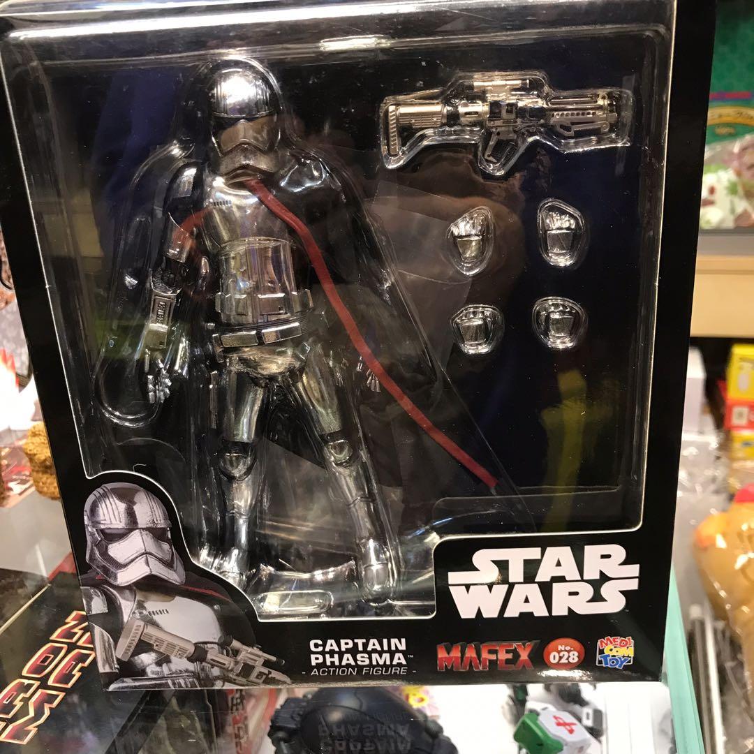 Hot Medicom Toy MAFEX Star Wars Captain Phasma 1/12 Scale Action Figure ...
