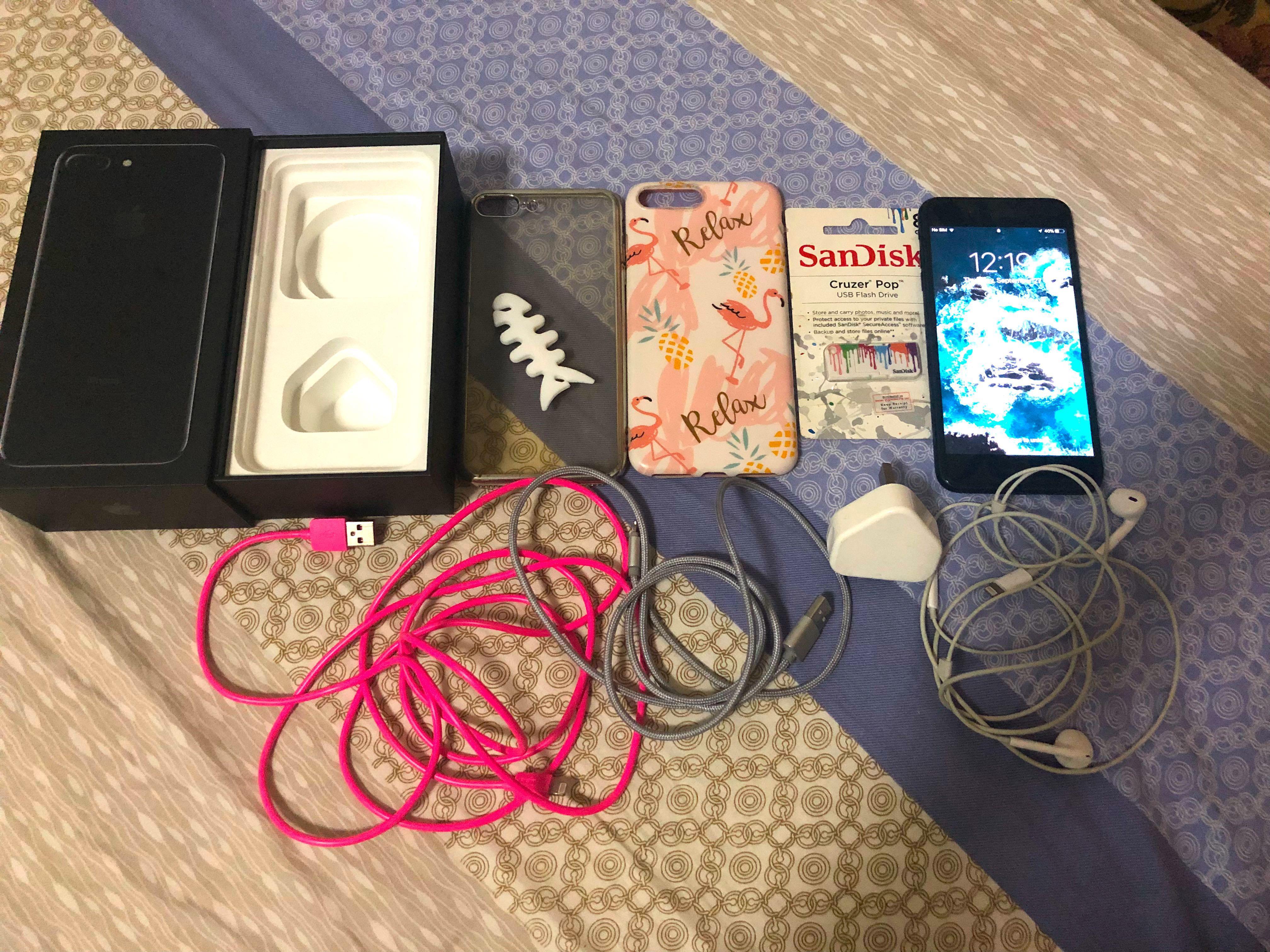 iph 7 plus Jetblack 128gb, Mobile Phones & Gadgets, Mobile Phones ...