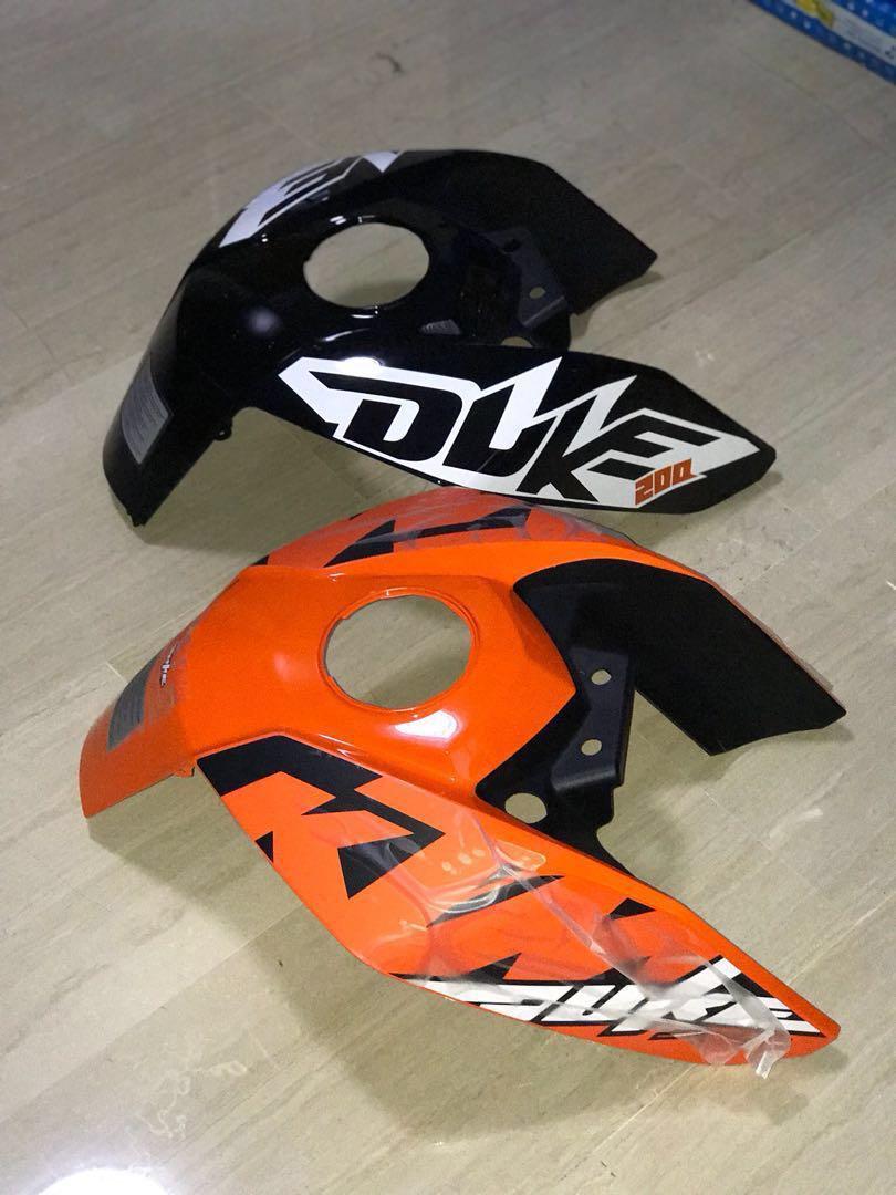 KTM Duke Tank cover, Motorcycles, Motorcycle Accessories on Carousell