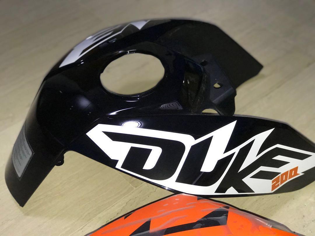 KTM Duke Tank cover, Motorcycles, Motorcycle Accessories on Carousell