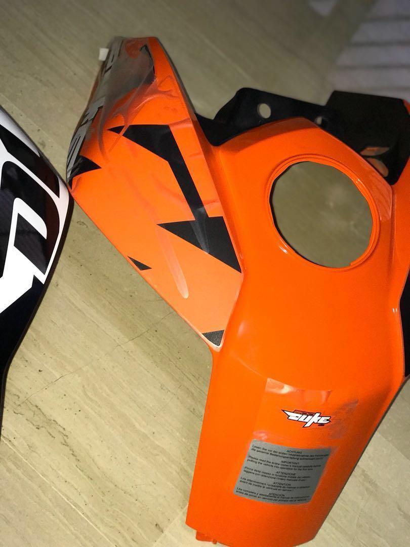 KTM Duke Tank cover, Motorcycles, Motorcycle Accessories on Carousell