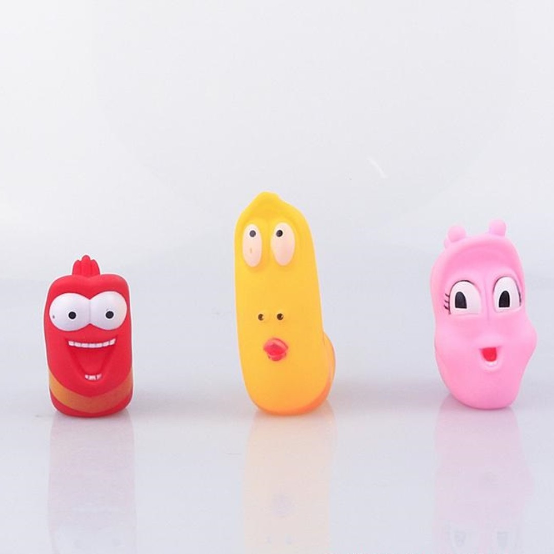 Larva Toy / Figurines / Cake Toppers (3 Pcs A Set), Hobbies & Toys ...