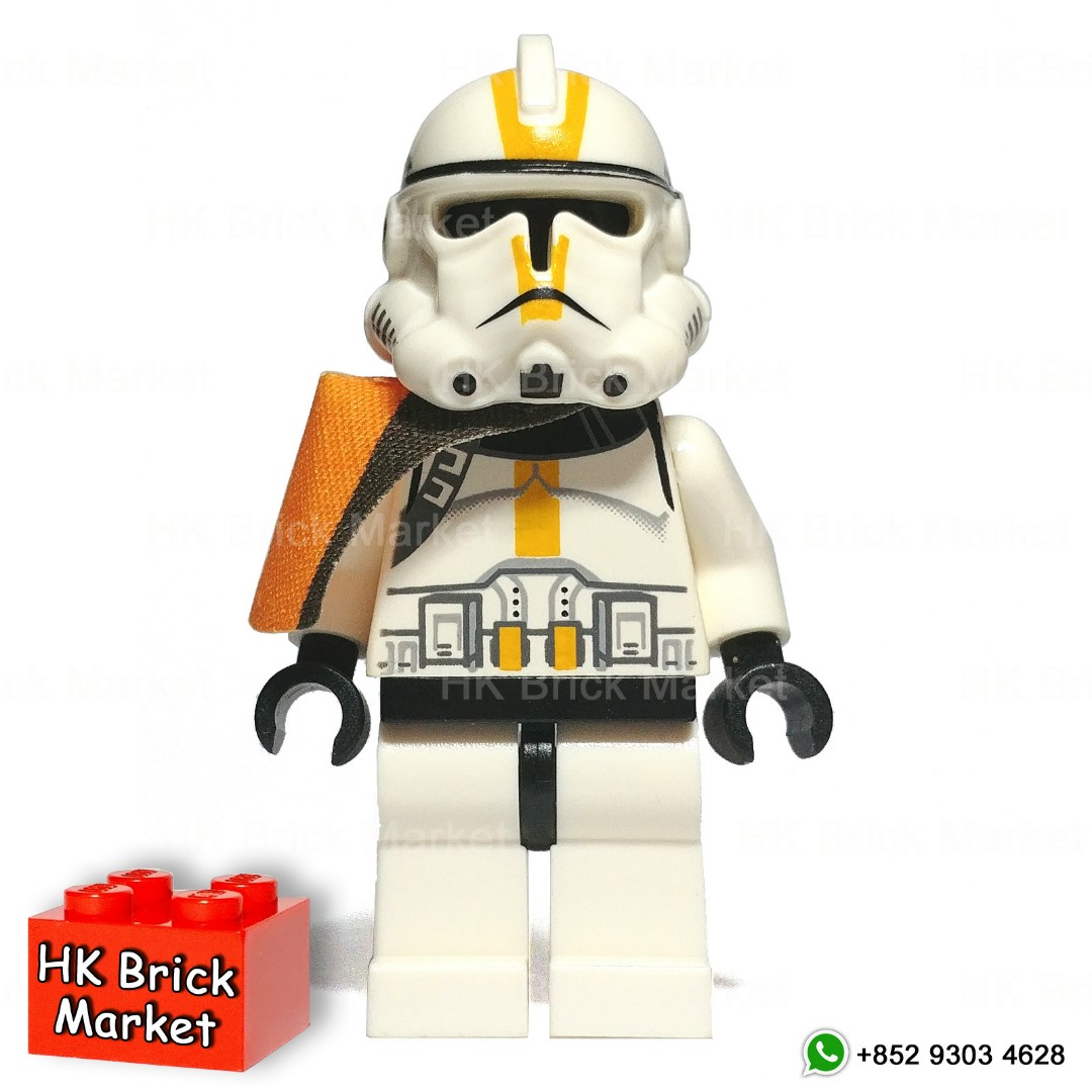 LEGO 7261 Clone Trooper Ep.3, Yellow Markings sw0128, 興趣及遊戲, 玩具 & 遊戲類 ...