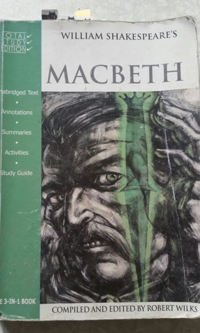Macbeth Textbook with Annotations, Hobbies & Toys, Books & Magazines ...