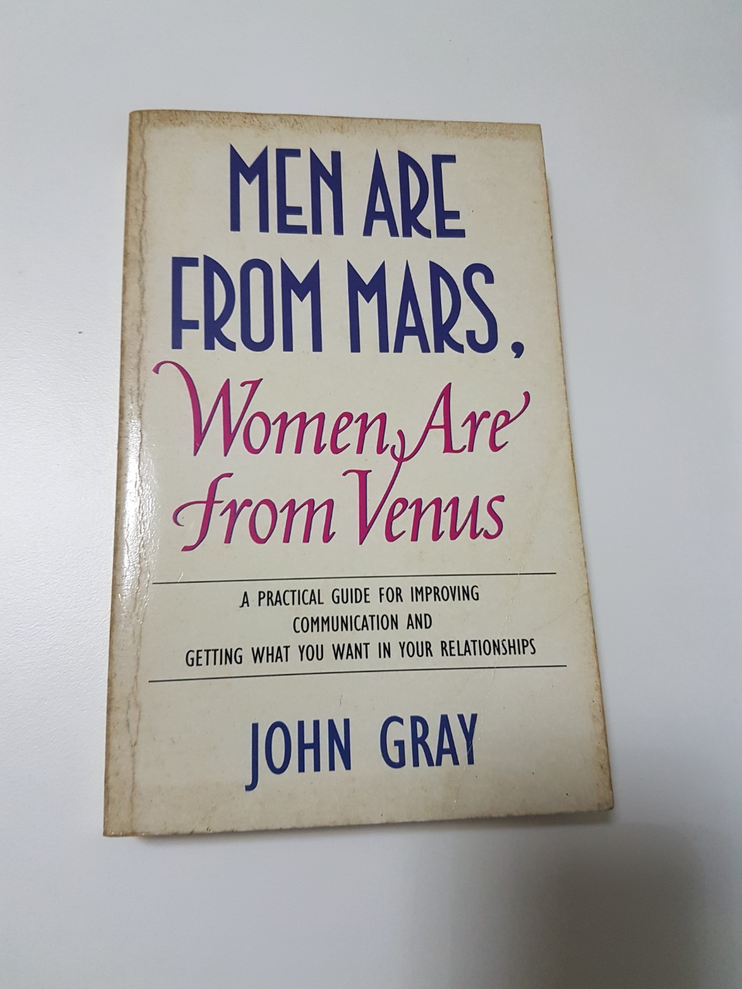 Men Are From Mars, Women Are From Venus by John Gray, Hobbies & Toys ...