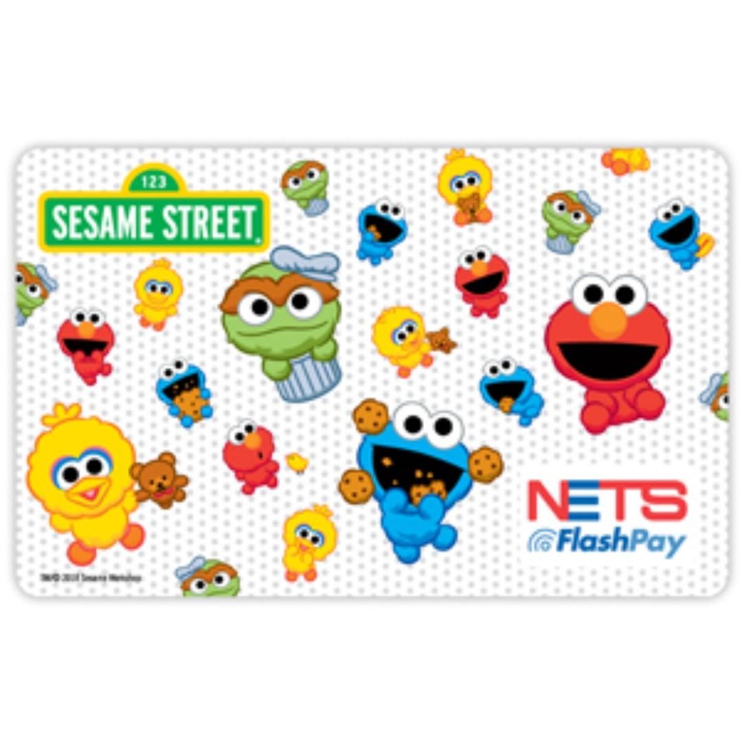 NETS FlashPay SESAME STREET KAWAII LIMITED EDITION SPECIAL NUMBER ...
