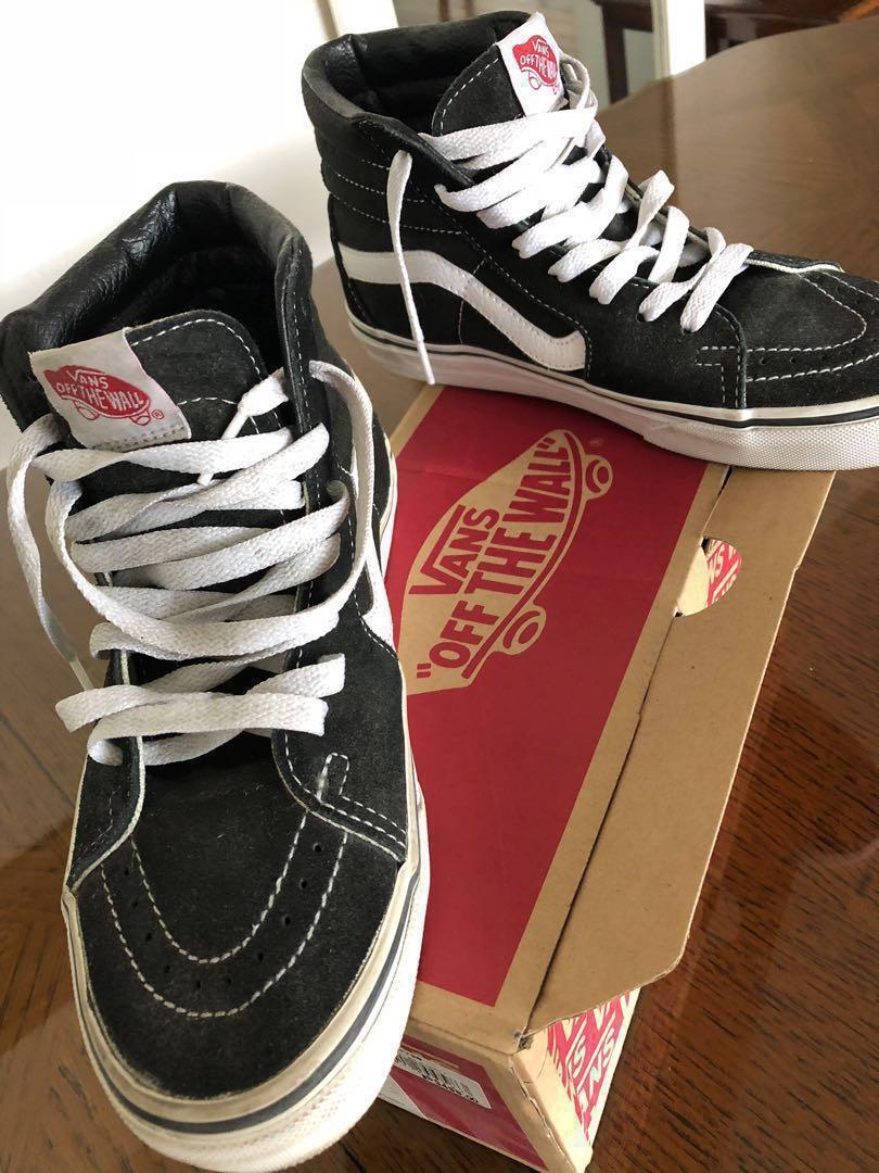 ORIGINAL Never been used VANS hi cut Sk8 HI OLD SKOOL, Women's Fashion ...