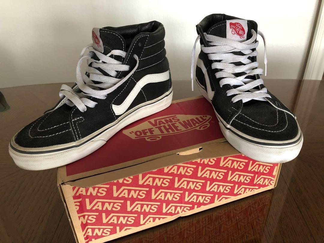 ORIGINAL Never been used VANS hi cut Sk8 HI OLD SKOOL, Women's Fashion ...