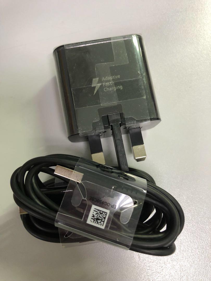 Original Samsung Fast Adaptive Charger Note 8 Set, Mobile Phones ...