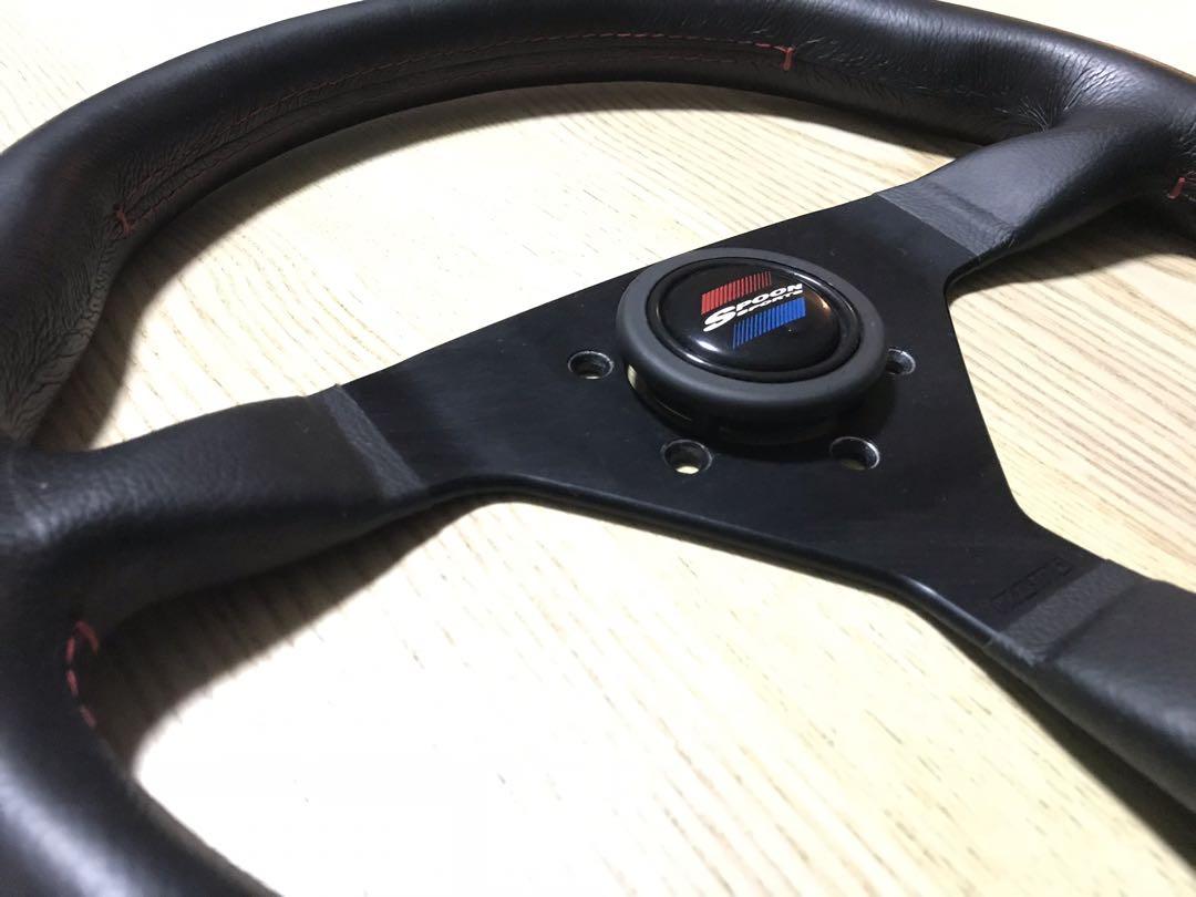 Original Spoon sports steering wheel-350mm, Car Accessories ...