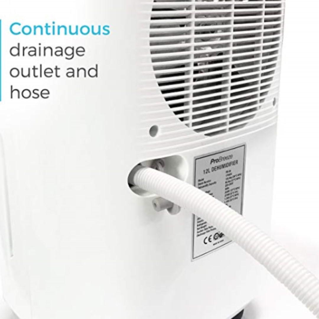 Pro Breeze® 12L Portable Dehumidifier with 4 Modes, Digital Display ...