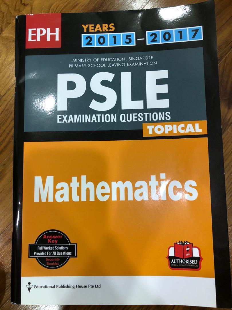PSLE Math 2015 to 2017 (Topical), Hobbies & Toys, Books & Magazines ...