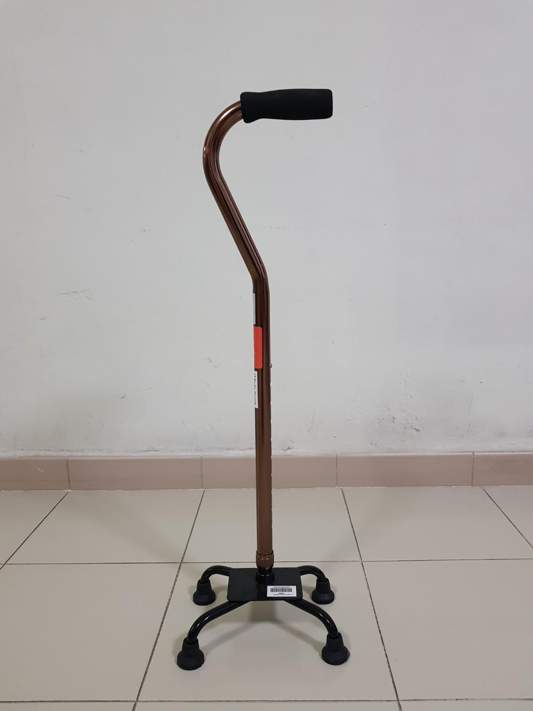 Guardian Quad Cane (Walking Aid), Health & Nutrition, Assistive ...