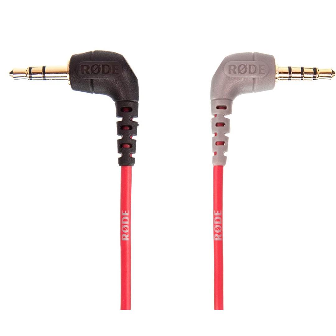 Rode SC7 3.5mm TRS to TRRS Patch Cable, Photography, Video Cameras on ...