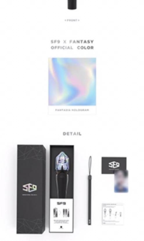 SF9 Official Lightstick, Hobbies & Toys, Memorabilia & Collectibles, K ...