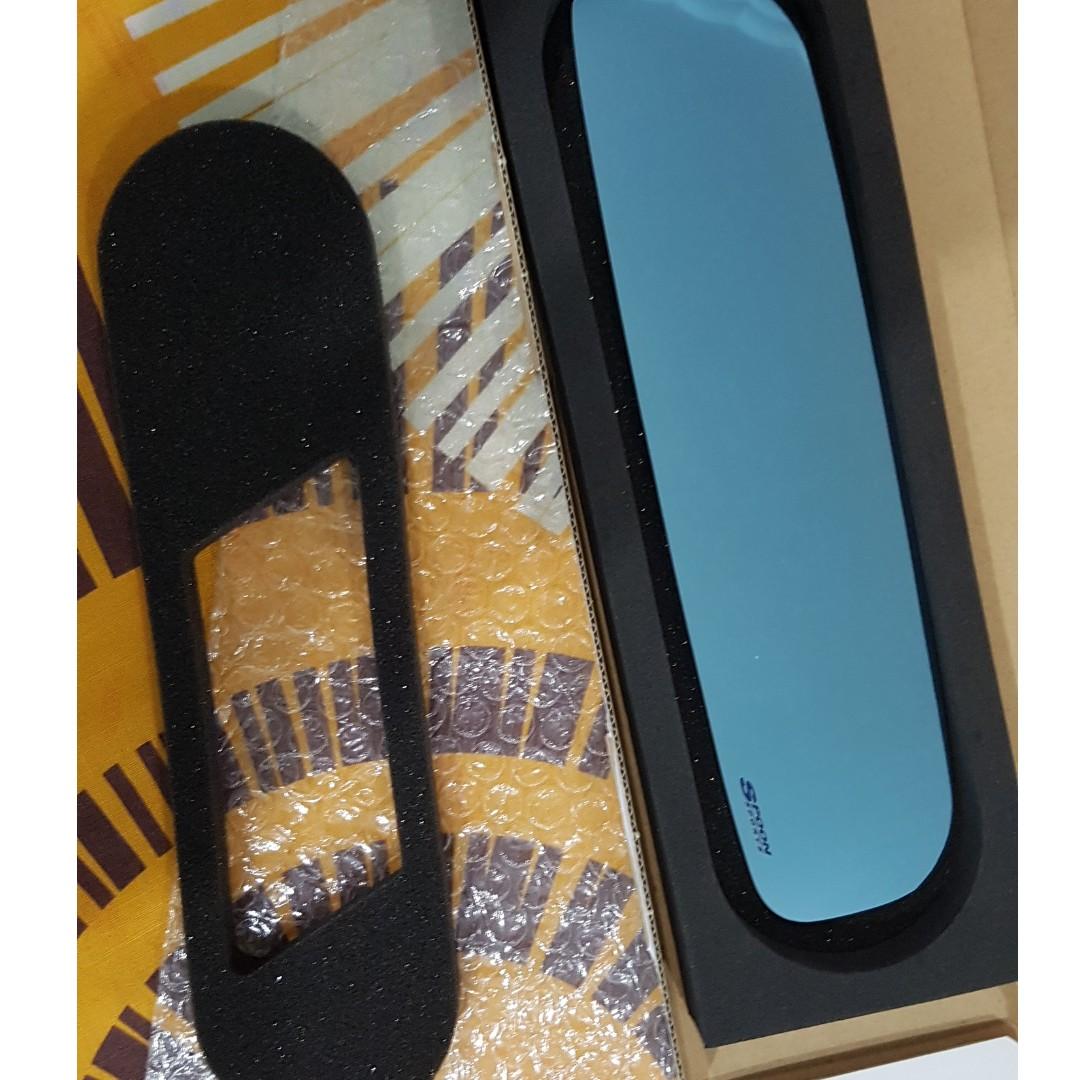 SPOON SPORTS BLUE WIDE REAR VIEW MIRROR - CL7 CL9 FD2 FD3 FN2 EP3 GE6 ...