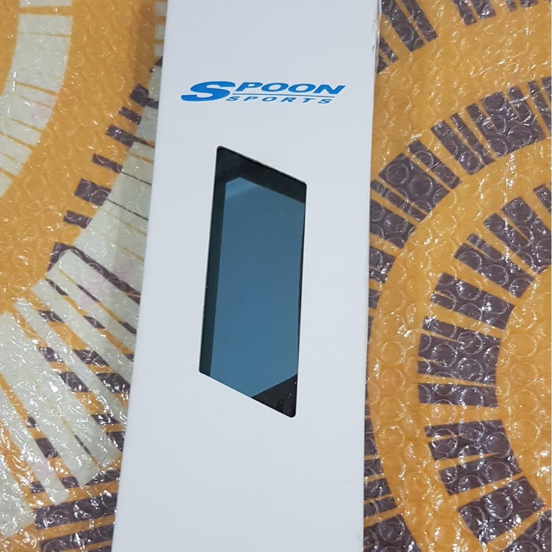 SPOON SPORTS BLUE WIDE REAR VIEW MIRROR - CL7 CL9 FD2 FD3 FN2 EP3 GE6 ...