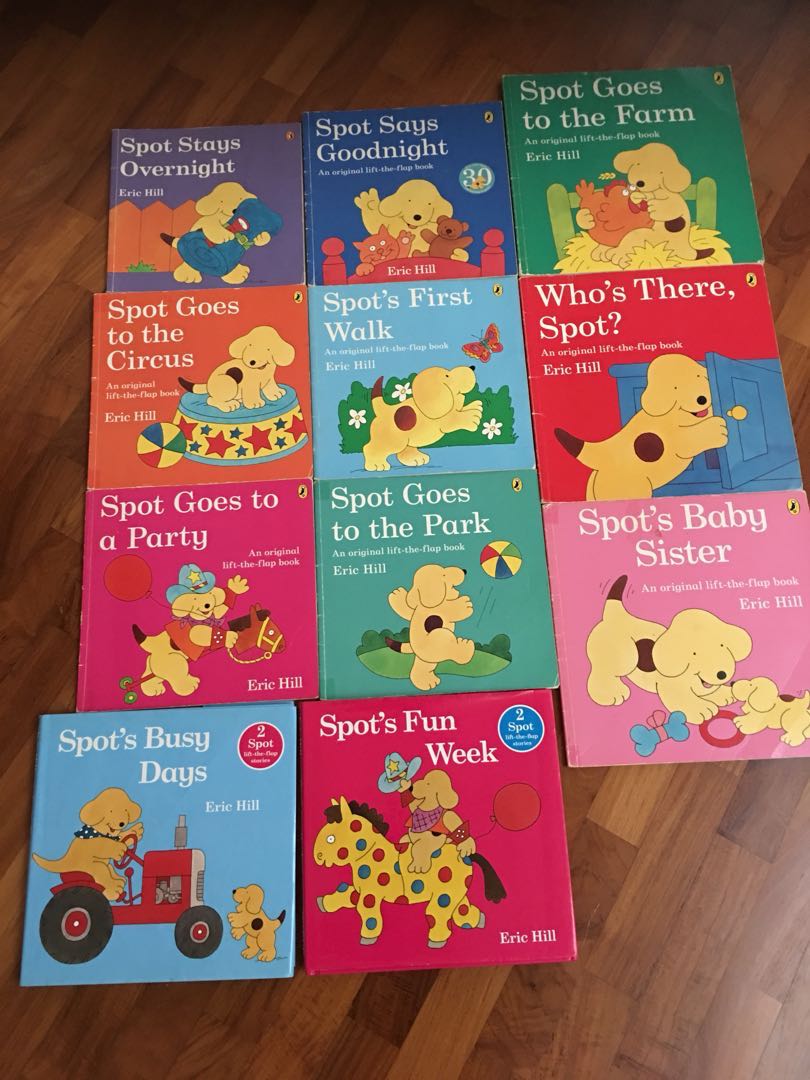 Spot lift the flap books, Books & Stationery, Children's Books on Carousell