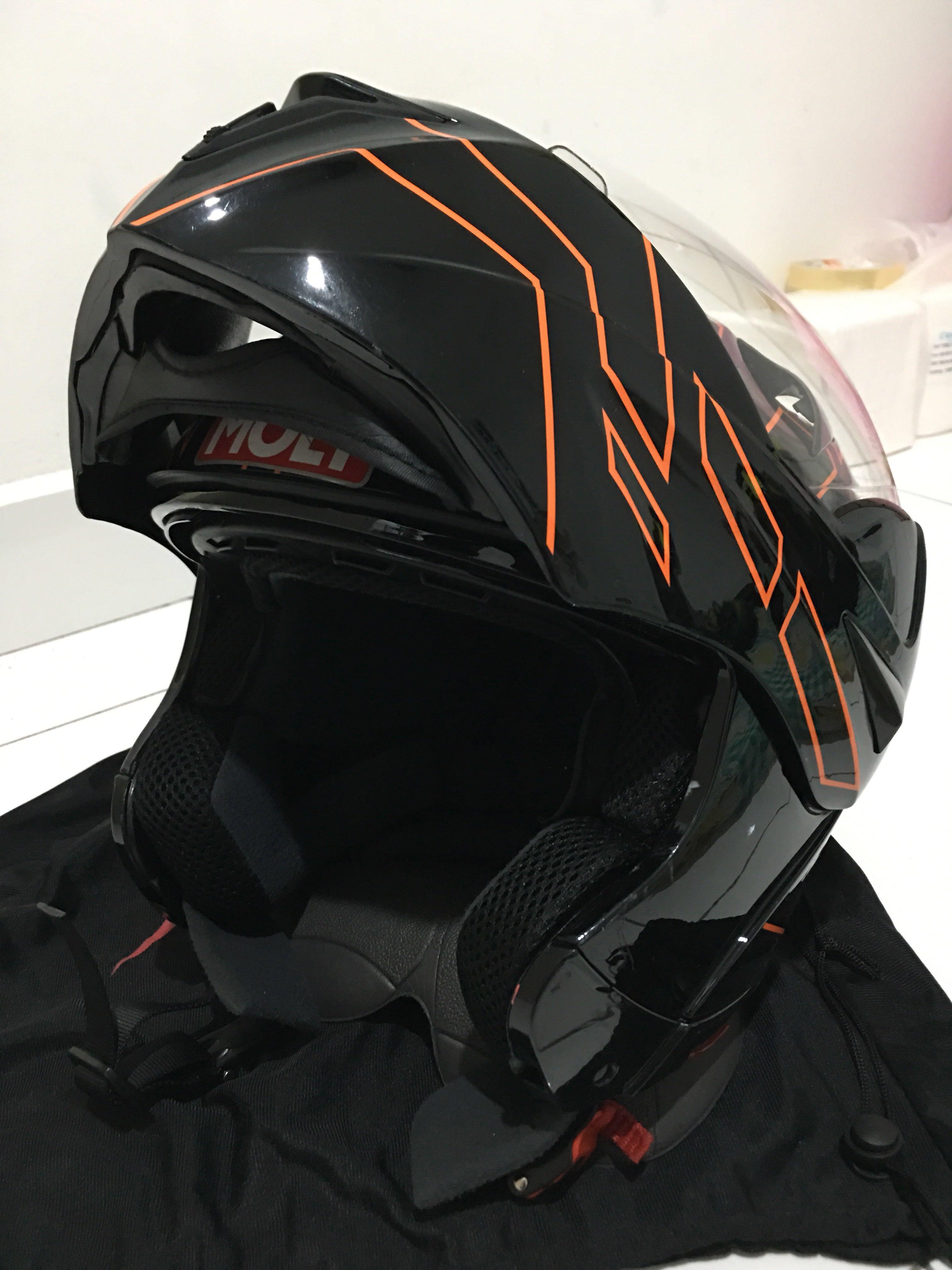 X-DOT G1919 MODULAR FLIP UP HELMET, Motorbikes on Carousell