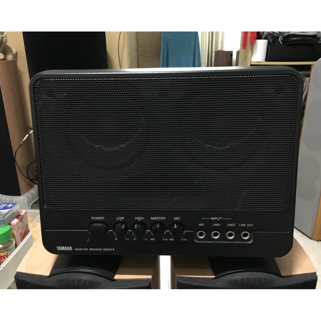 Yamaha MS202 II Powered Monitor Studio Speaker, Audio, Other Audio ...