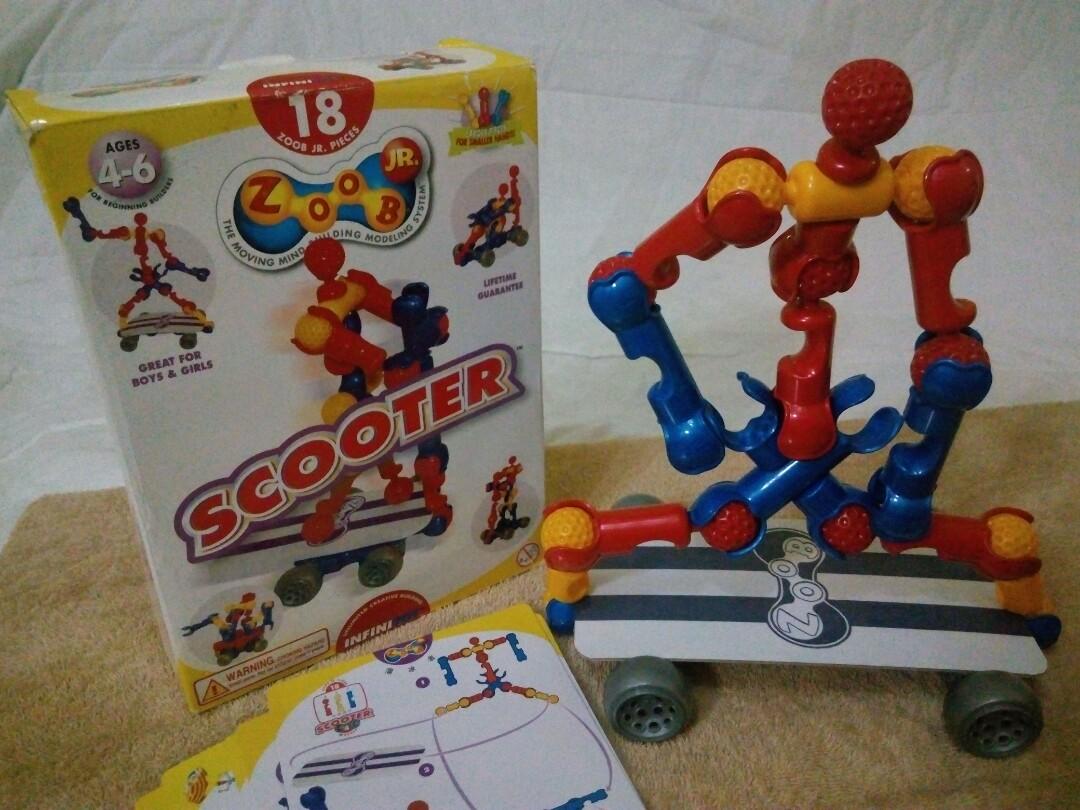 Zoob Jr Scooter 18 pieces by Infinitoy, Hobbies & Toys, Toys & Games on ...