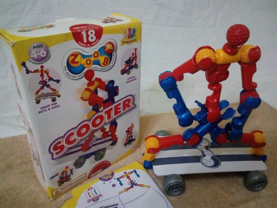 Zoob Jr Scooter 18 pieces by Infinitoy, Hobbies & Toys, Toys & Games on ...
