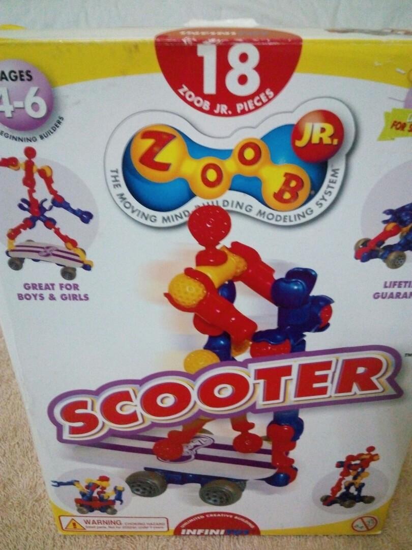 Zoob Jr Scooter 18 pieces by Infinitoy, Hobbies & Toys, Toys & Games on ...