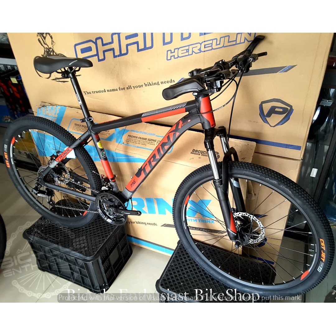 2018 New TRINX M116 Majest 26 Internal Cabling Mountain Bike MTB ...