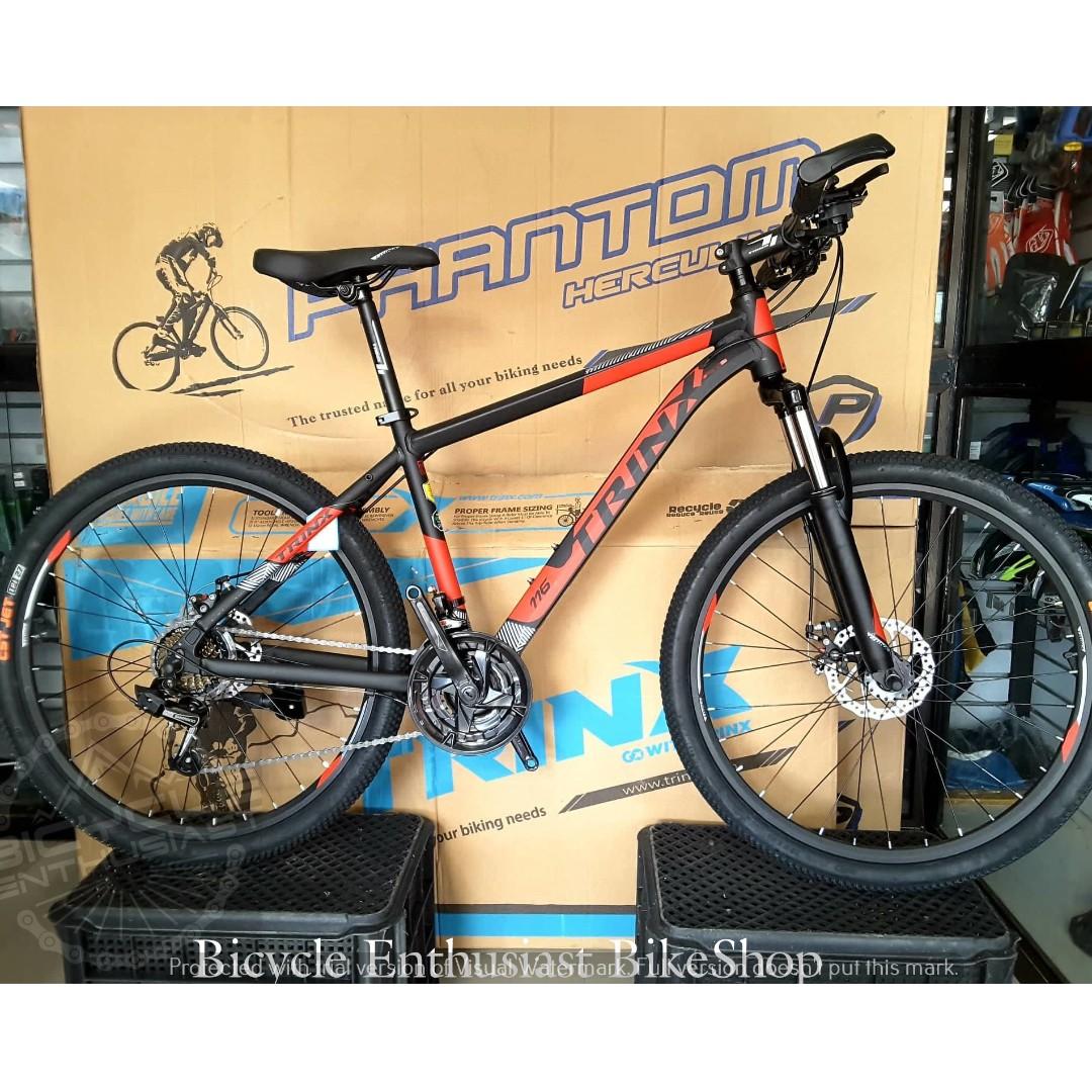 2018 New TRINX M116 Majest 26 Internal Cabling Mountain Bike MTB ...