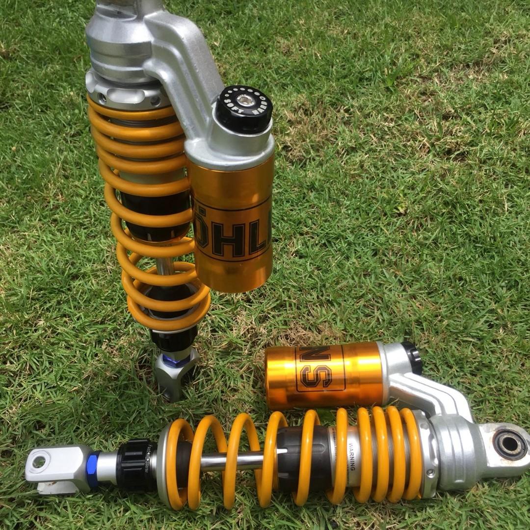 Absorber Ohlins copy ori used, Motorbikes on Carousell