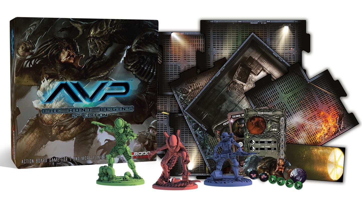 Aliens vs Predator Board Game (2nd Edition), Toys & Games, Board Games ...