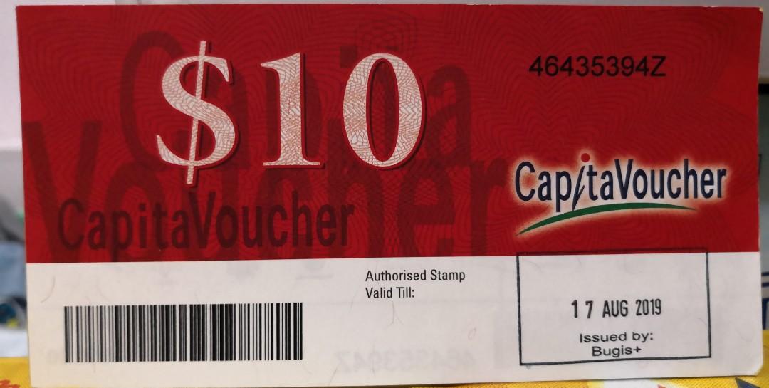 Capitaland Vouchers, Entertainment, Gift Cards & Vouchers on Carousell