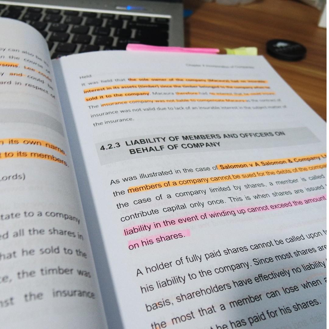 Company Law in Singapore 5th Edition by Chandra Gopalan, Computers ...