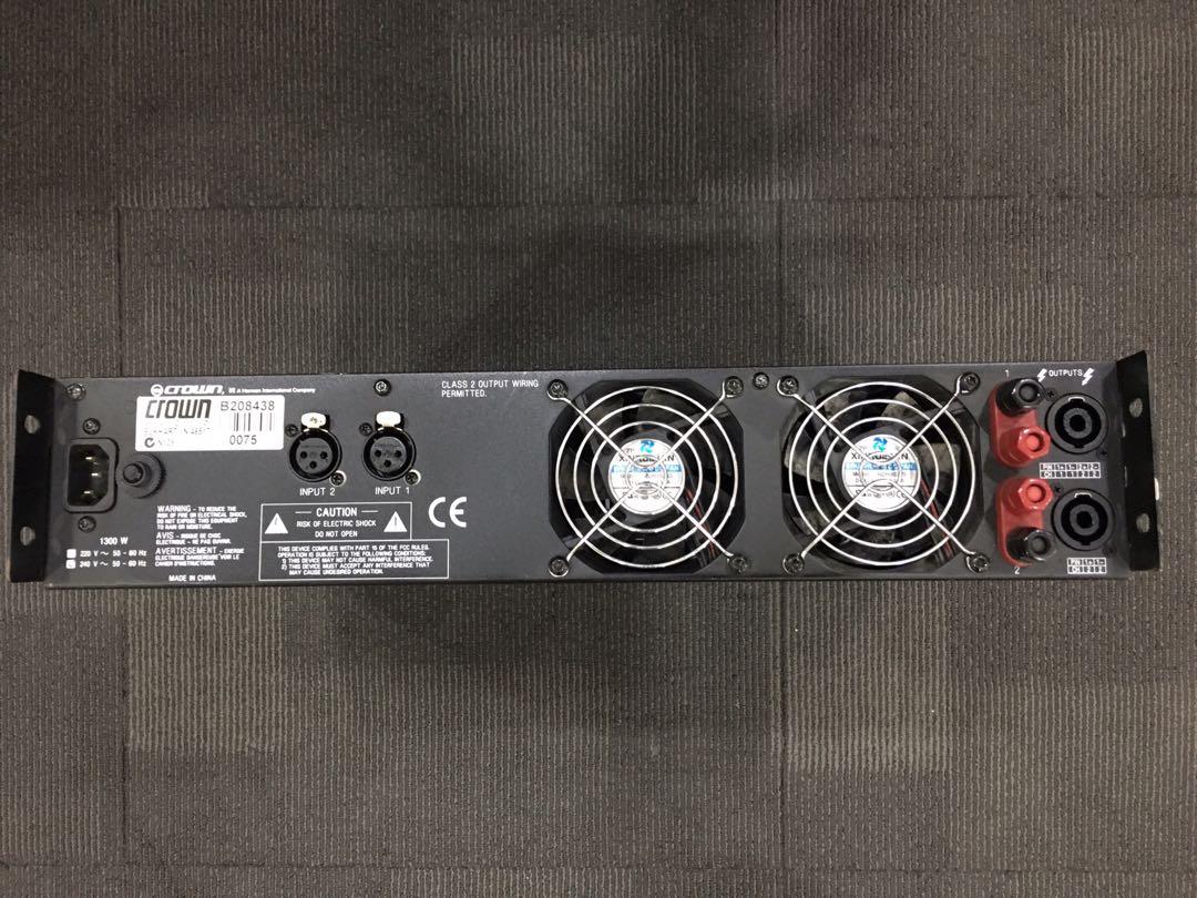 Crown Audio XLS 402 Power Amplifier, Audio, Other Audio Equipment on ...