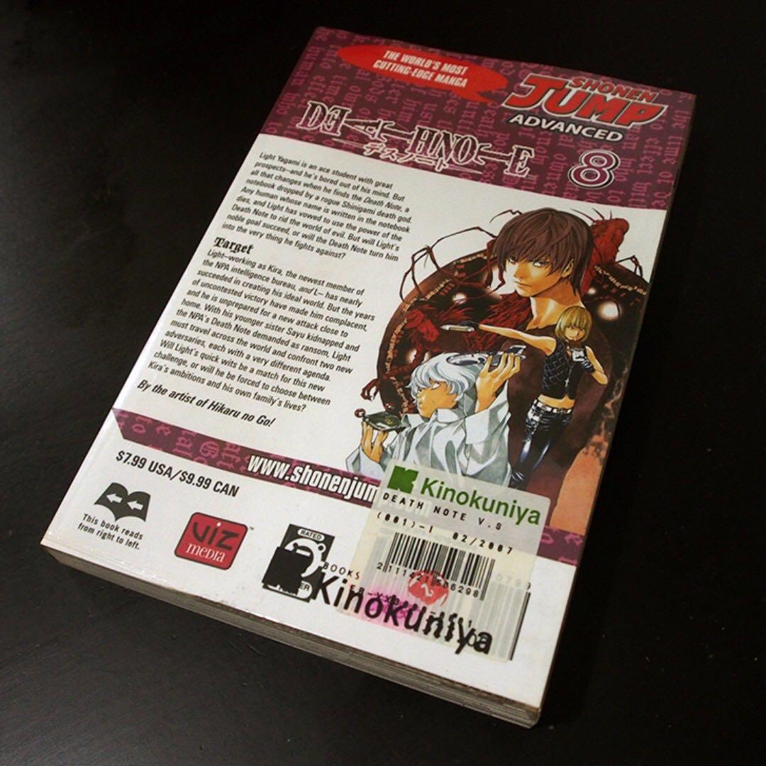 Death Note Volume 8, Hobbies & Toys, Books & Magazines, Comics & Manga on Carousell