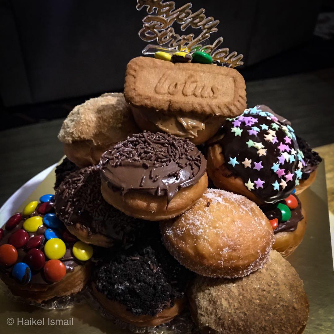Donut Cake, Food & Drinks, Homemade Bakes on Carousell