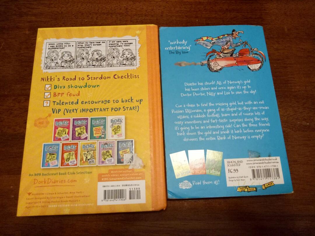 Dork Diaries [SOLD] and Doctor Proctor's Fart Powder, Hobbies & Toys ...