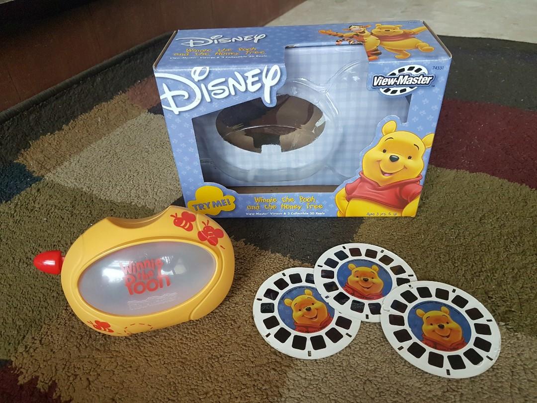 Fisher-price View-master viewer and 3D collectible Winnie the Pooh ...